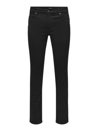 Only & Sons Herren ONSLOOM Jax STAYB 9242 A14 DNM NOOS Slim-fit-Jeans, Black Denim, 29W x 32L