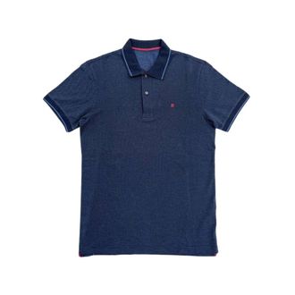 Carolina Herrera Kurz&auml;rmeliges Baumwoll-Poloshirt - - Tops - Herren - Blau - S