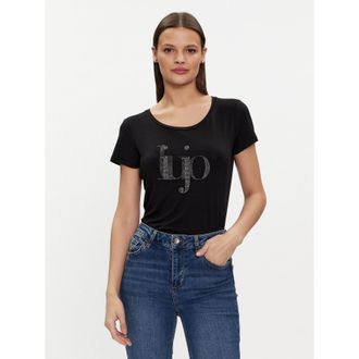 Liu Jo T-Shirt VA4227 JS360 Schwarz Regular Fit