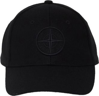 Stone Island Casquette de baseball avec logo brod&eacute; - Homme - Accessoires - Bleu - Taille: ONE Size