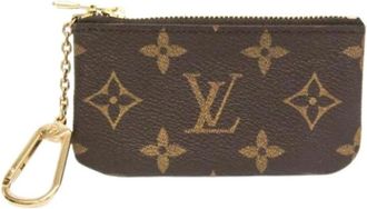 Louis Vuitton unisex, Pre-owned, Brun, Taille: ONE Size Portefeuille en toile Pre-owned