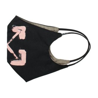 Off-white Baumwoll-Gesichtsmaske - - Accessories - Damen - Schwarzk - ONE SIZE