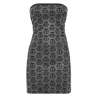 Philipp Plein Damen, Kleider, Schwarzk, LGr&ouml;&szlig;e
