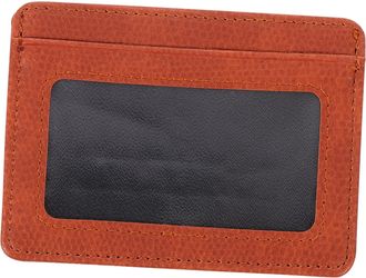 Yardwe PU Leder Kartenetui Bank Business Kartenhalter Langlebig Elegant Lizard Optik Braun Für Büro Schule Reisen Geschenkidee