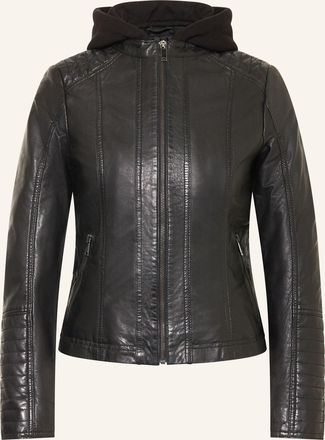 Ricano Ricano Lederjacke Raina Mit Herausnehmbarer Blende schwarz