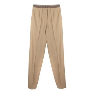 Semicouture Femme, Pantalons, Beige, Taille: 36 FR Pantalon Juta