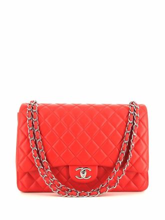 Chanel grand sac port&eacute; &eacute;paule Timeless Jumbo (2016) - Rouge