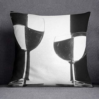 Bonamaison Le Jardin du Lin Kissenhüllen, Cotton, Mehrfarbig, 45x45