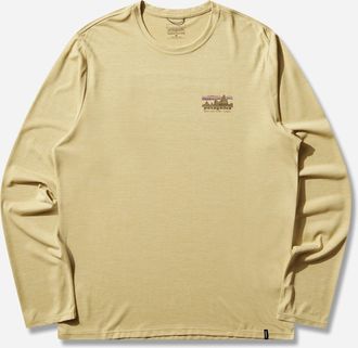 Patagonia Men s Capilene Cool Daily Longsleeve Shirt 73 Skyline Limestone Yellow