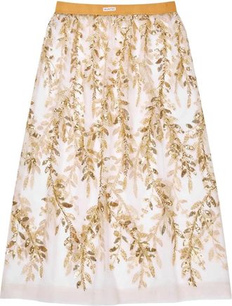 Munthe Femme, Jupes, Jaune, Taille: 34 FR Midi Skirts