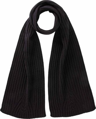 Benetton Damen Sciarpa In Maglia 1244du01g schal, Schwarz, Einheitsgr&ouml;&szlig;e