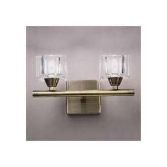 Millumine Millumine - Applique Murale Double laiton bruni Cubic