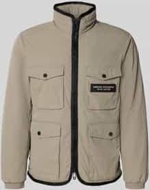 A|X Armani Exchange Regular Fit Jacke mit aufgesetzten Taschen Modell BLOUSON