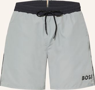 HUGO BOSS Badeshorts Starfish blau