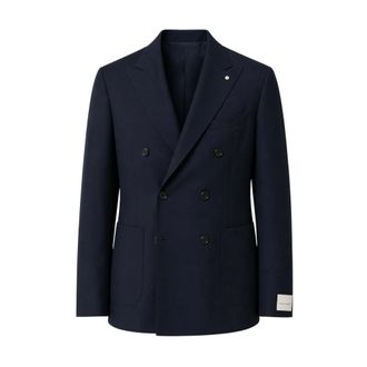 Luigi Bianchi Mantova Herren, Jacken, Blau, 2XLGr&ouml;&szlig;e