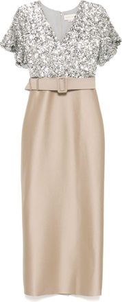 Sachin & Babi robe longue Marlene - Tons neutres