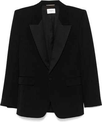 Saint Laurent Blazer Grain De Poudre