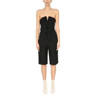 Philosophy di Lorenzo Serafini Femme, Combinaisons et Ensembles, Noir, Taille: 36 FR Combishorts