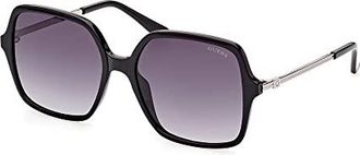Guess GU7845, Lunettes de soleil Femme, shiny black, 57