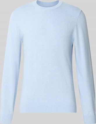 Mc Neal Strickpullover aus Baumwoll-Kaschmir-Mix mit Rundhalsausschnitt