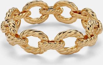 David Yurman Armband Sculpted Cable aus 18kt Gelbgold (750/1000)