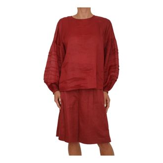 Max Mara Bluse - - Blouses & Shirts - Damen - Rot - XS