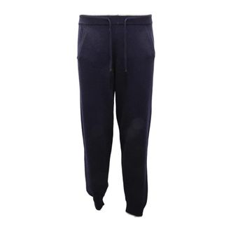 Daniele Fiesoli Woll-Sweatpants Gym-Modell Df0034P - - Trousers - Herren - Blau - XL
