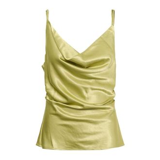 Soaked In Luxury &Auml;rmelloses Top - - Tops - Damen - Gr&uuml;n - L