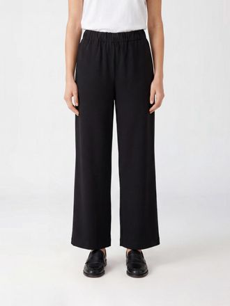Fabiana Filippi Palazzo-Hose mit hoher Taille aus Viskose und Monili-Detail