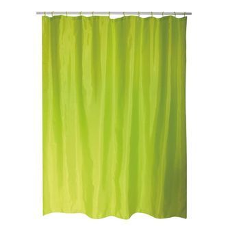 MSV Anti-Schimmel Duschvorhang - Anti-Bakteriell, waschbar, wasserdicht, Polyester, 180x200cm Gr&uuml;n