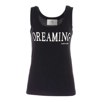 Alberta Ferretti &Auml;rmellose Oberteile - - Tops - Damen - Schwarzk - S