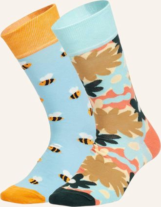 DillySocks Dillysocks Socken Bee Party braun