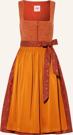 Spieth & Wensky Dirndl Kristall orange