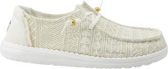 Hey Dude Femme, Chaussures, Blanc, Taille: 37 EU Wendy Crochet Lace