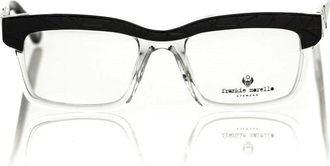 Frankie Morello Homme, Accessoires, Noir, Taille: ONE Size Lunettes Style Clubmaster Monture Transparente