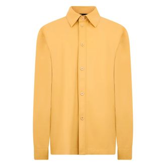Fabiana Filippi Femme, Blouses et Chemises, Jaune, Taille: 40 FR Chemise &agrave; manches longues