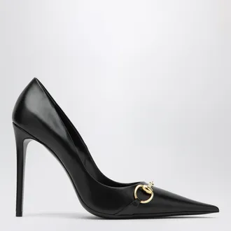 Gucci Pumps Donna in Schwarz aus Nappaleder