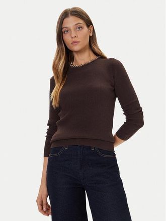 Michael Kors Pullover MF561CJ33D Braun Slim Fit