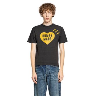 Human Made MAN BLACK T-SHIRTS & TANK TOPS