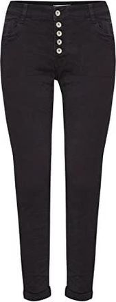 b.young BXKAILY Jeans NO Jean pour femme en denim style 5 pocket en coton avec coupe skinny stretch, Black Washed (80034), 40