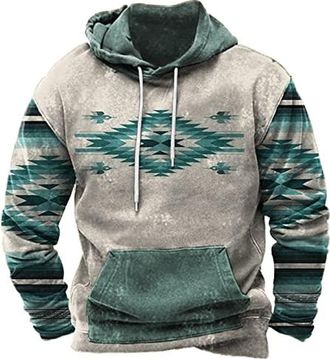 Generic Sweat &agrave; capuche surdimensionn&eacute; pour homme - Vintage - Pull &agrave; capuche - Essentialse - Manches longues - Automne - Hiver - Streetwear Tops - Couple - Ca