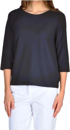 Zanone Femme, Tops, Bleu, Taille: 36 FR Barca M 3/4