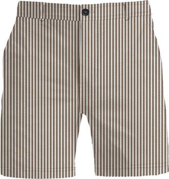 Saint Barth Homme, Shorts, Multicolore, Taille: L Seersucker Bermuda