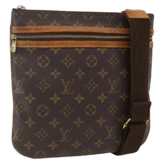Louis Vuitton Pre-owned Vintage Canvas Umh&auml;ngetasche - - Pre-owned - Damen - Braun - ONE SIZE