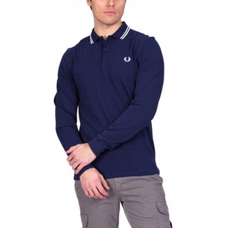 Fred Perry Polo Shirt - - Tops - Herren - Blau - S