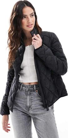 Superdry Fuji Lite - Veste avec matelassage à losanges - Noir