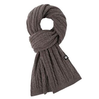 Generic Cape tricot&eacute;e chaude et froide en laine douce et cireuse pour les amateurs de couple 2026, kaki, taille unique