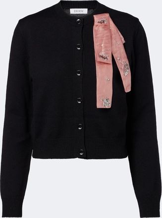 Erdem Verzierter Cardigan aus Wolle
