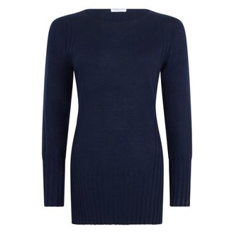 Malo Cashmere-Pullover - - Knitwear - Damen - Blau - L