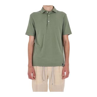 Drumohr Polo aus Baumwolle - - Tops - Herren - Gr&uuml;n - XL